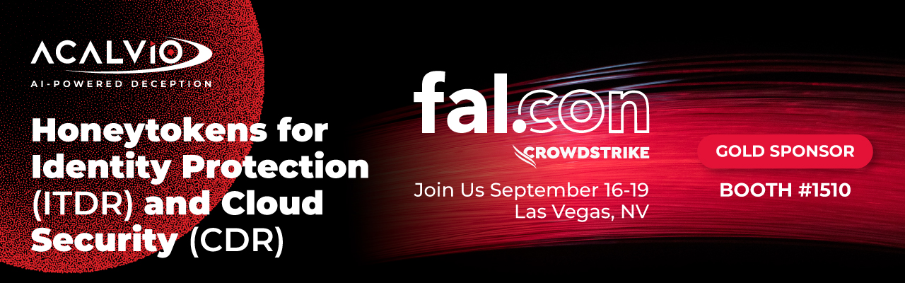 Meet Acalvio at CrowdStrike Fal.Con 2024